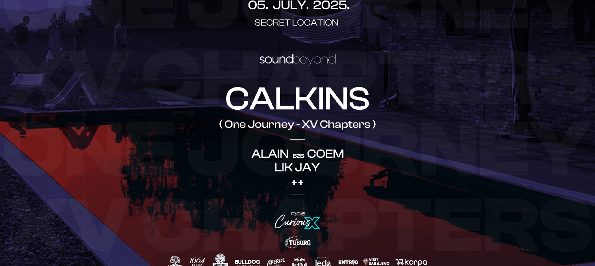 Ulaznice za Sound Beyond Experience with Calkins (One journey - XV ...