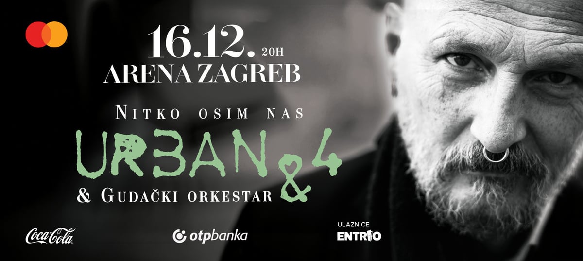 Ulaznice za Urban&4 i gudački kvartet @Arena Zagreb - Nitko osim nas ...