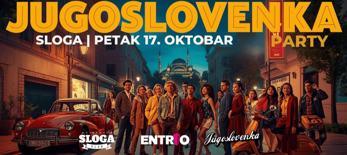 Tickets für Jugoslovenka u Slogi, Cinemas Sloga Sarajevo, Sarajevo ...
