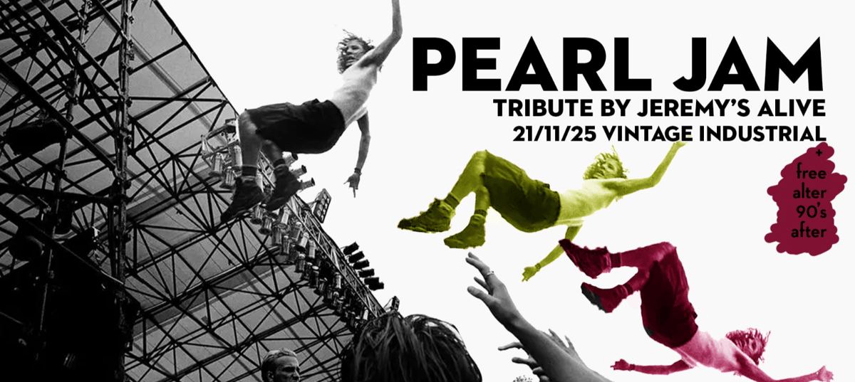 Ulaznice za PEARL JAM TRIBUTE by Jeremy's Alive u Vintageu, Vintage ...