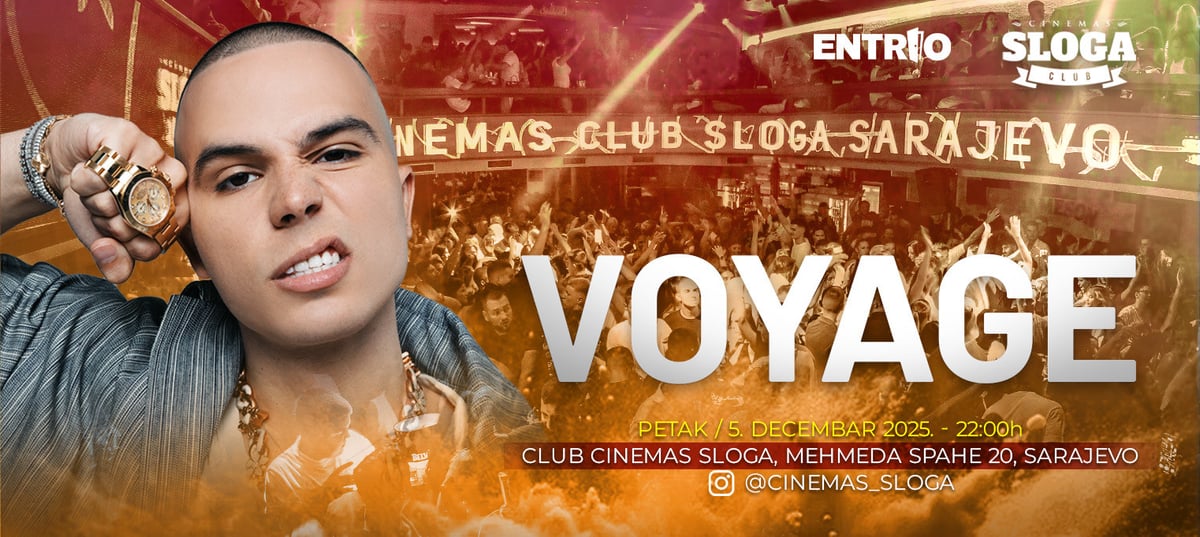 Tickets for Voyage u Slogi, Cinemas Sloga Sarajevo, Sarajevo | Friday ...