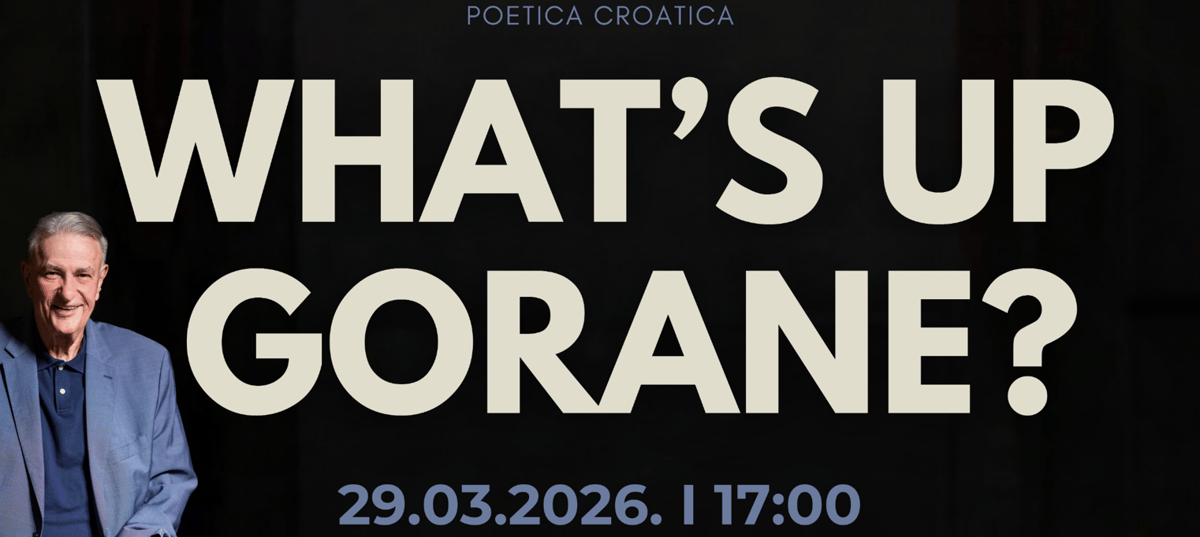 Tickets for Poetica Croatica: What's up Gorane, Gradska Kavana, Zagreb ...