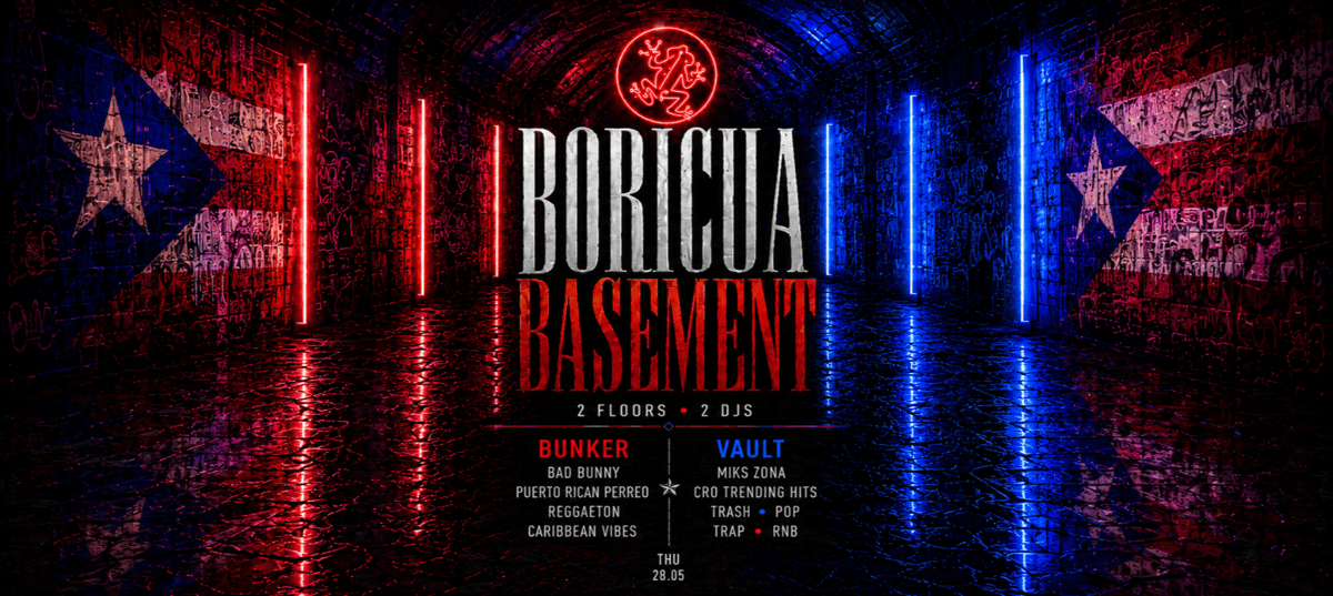 Tickets für BORICUA BASEMENT | SUBSUELO @ OUT BUNKER ILICA 16, Out ...
