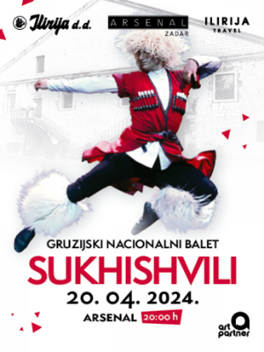 Ulaznice za GRUZIJSKI NACIONALNI BALET SUKHISHVILI, Arsenal Zadar ...
