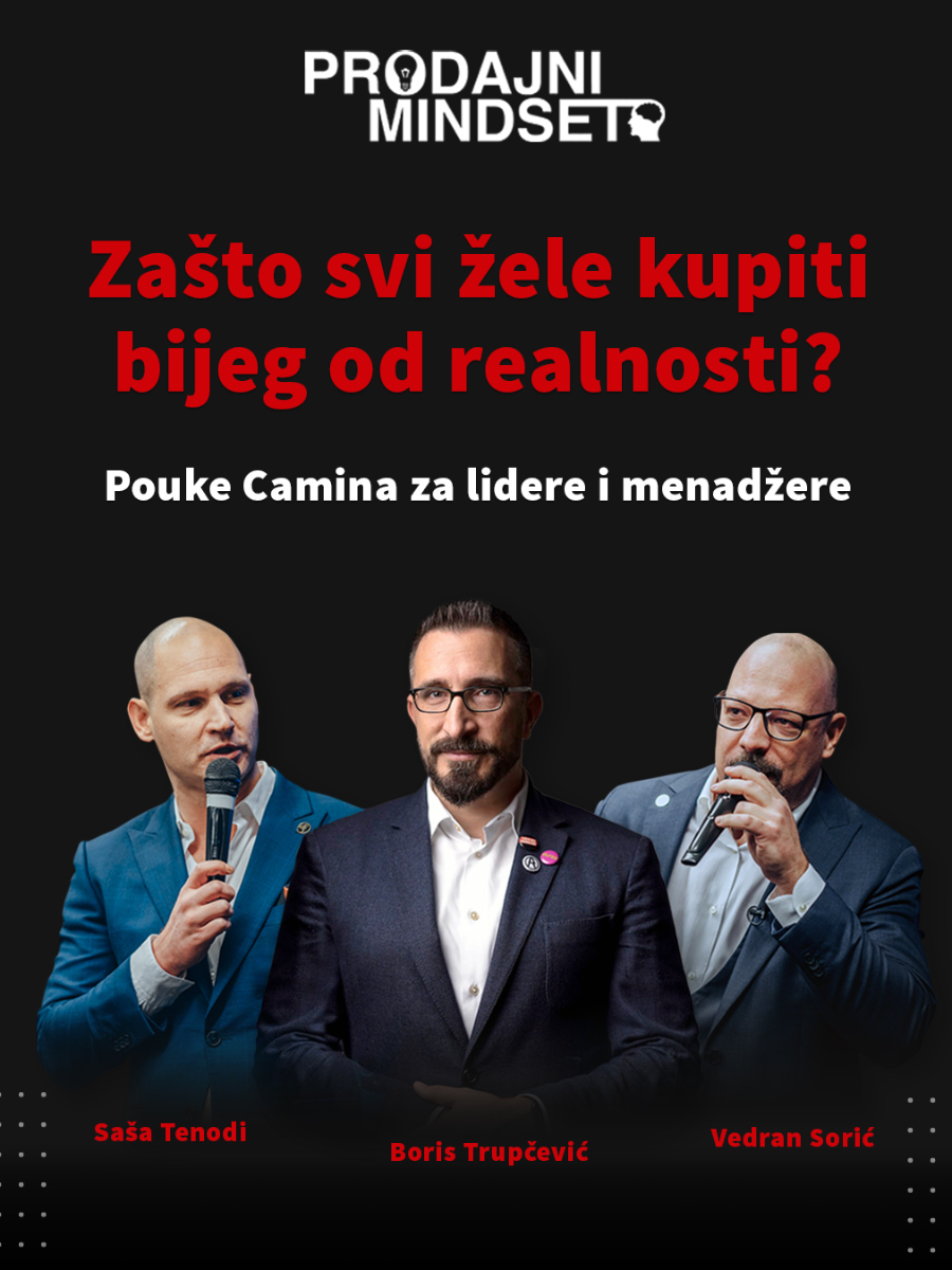 Ulaznice za Prodajni Mindset: Zašto svi žele kupiti bijeg od realnosti?, Sky Office, Zagreb ...