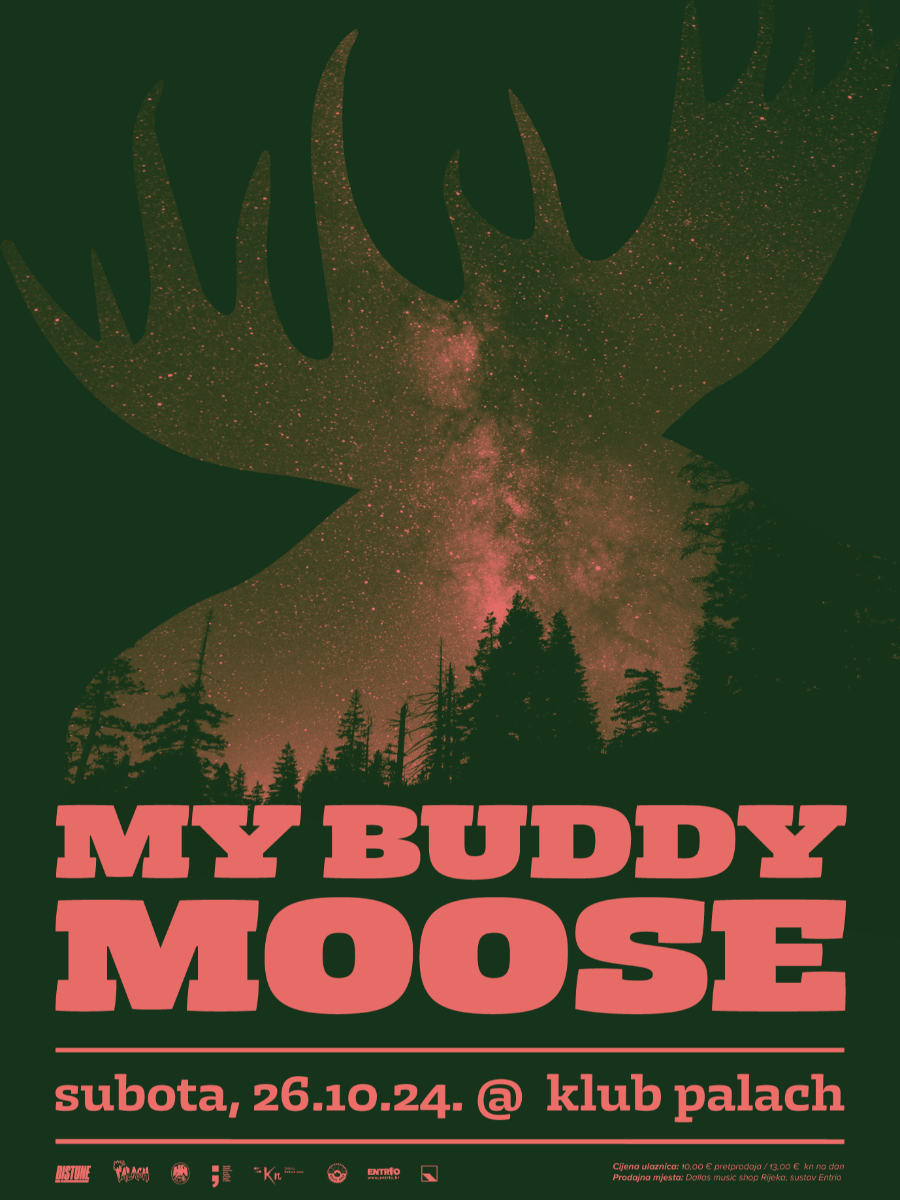 Ulaznice za My Buddy Moose - proslava 20 godina uz novi album!, Klub ...