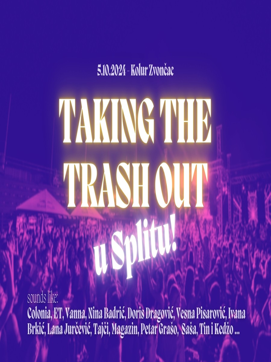 Vstopnice za SPF OPEN AIR - TAKING THE TRASH OUT, Music club Porat ...