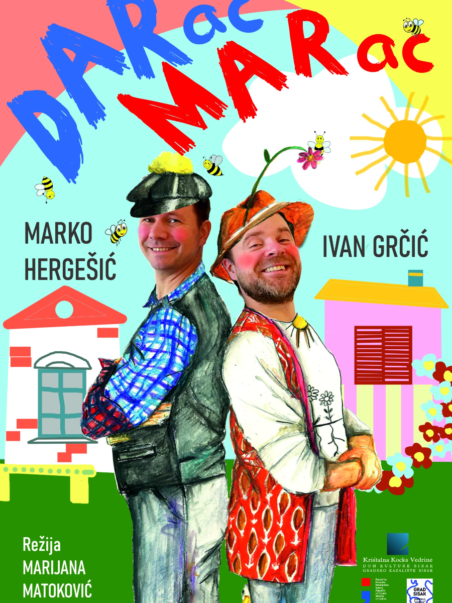 Ulaznice za Darac i Marac - Gradsko kazalište Sisak, Gradsko kazalište ...