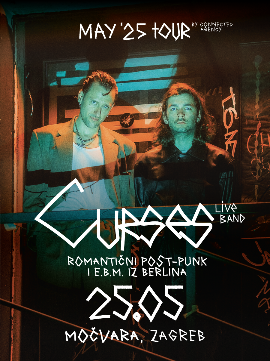 Ulaznice za CURSES LIVE BAND, Klub Močvara, Zagreb | Nedjelja, 25.05. ...