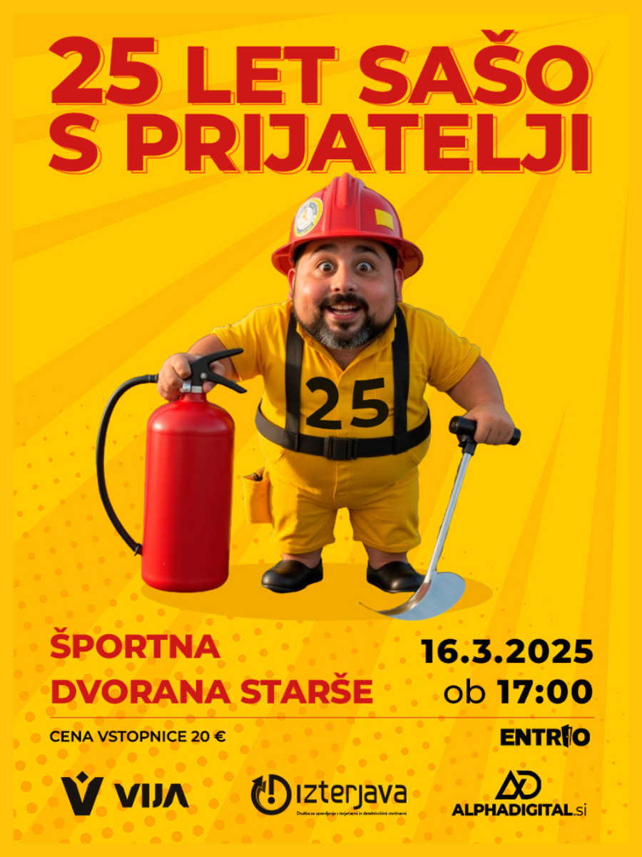 Vstopnice za [RAZPRODANO] Sašo s Prijatelji 25 let, Športna dvorana ...