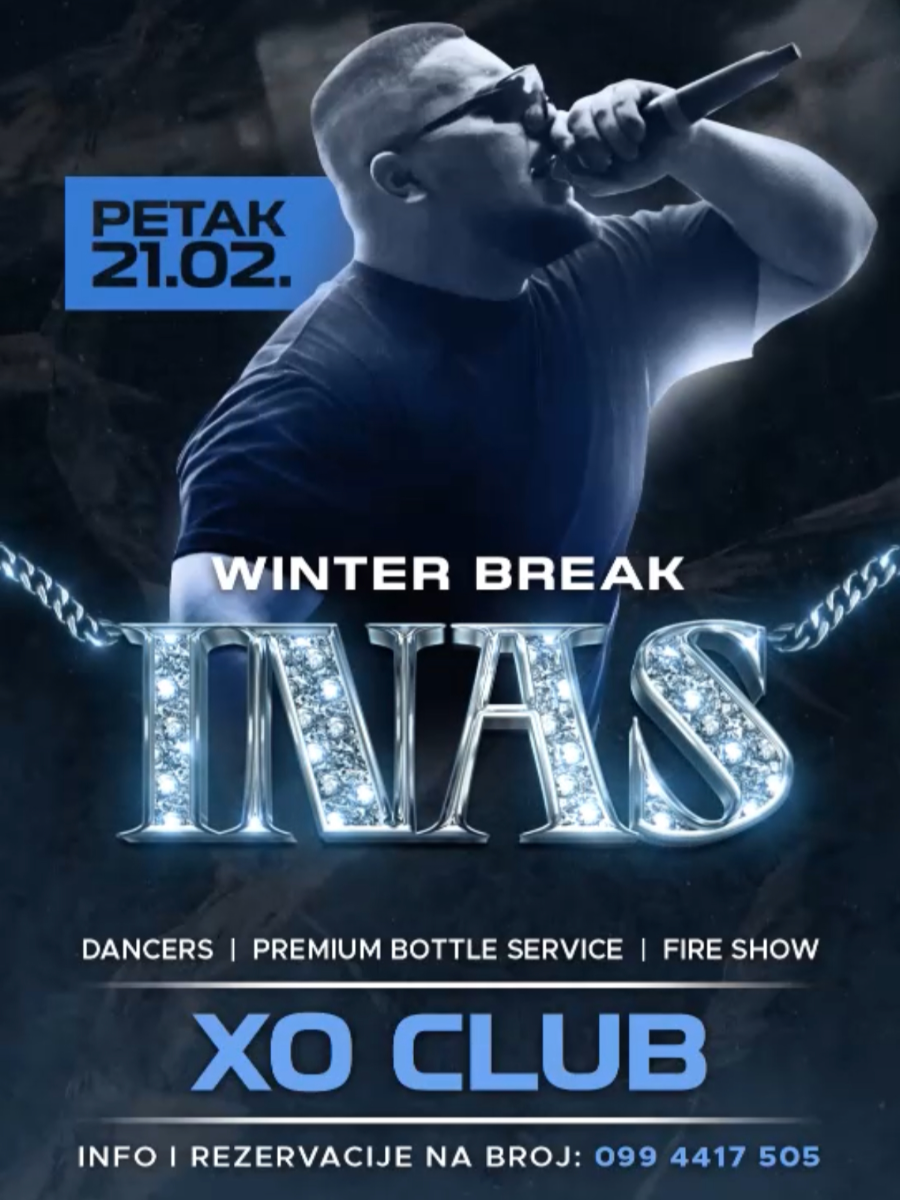 Tickets for INAS X WINTER BREAK @ XO CLUB ZAGREB, XO KLUB ZAGREB ...