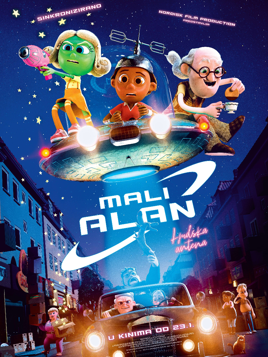 Vstopnice za Mali Alan - Velika dvorana, Kino Edison, Karlovac | Sobota, 15.02.2025., 10:00h ...