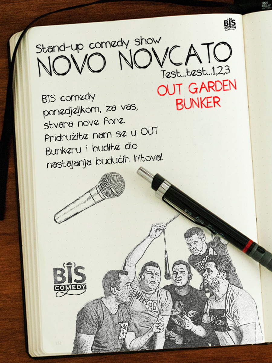 Tickets for Novo Novcato Zima: Zadnja/Deseta Izvedba - Stand-up comedy ...