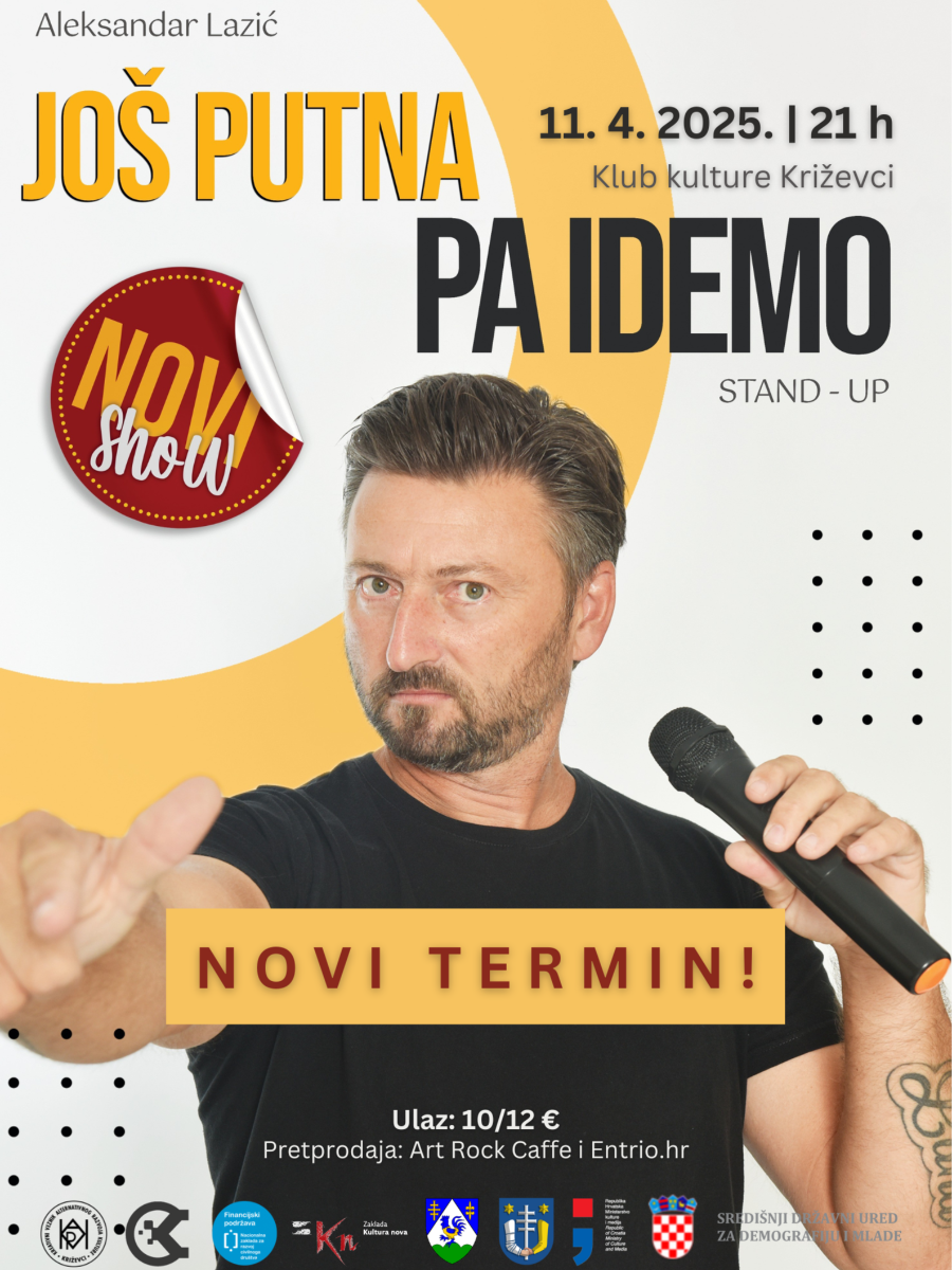 Tickets for NOVI TERMIN "Još putna pa idemo" stand-up show, Klub ...