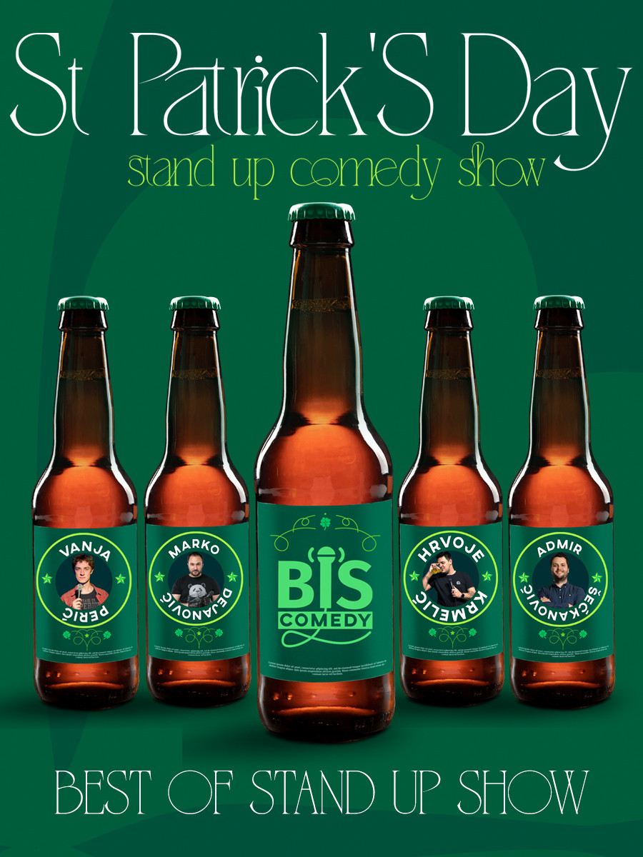 Vstopnice za St. Patrick's Day - Best of stand-up comedy show by BIS ...