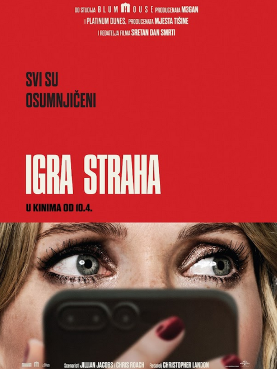 Biglietti per Igra straha - Velika dvorana, Kino Edison, Karlovac ...