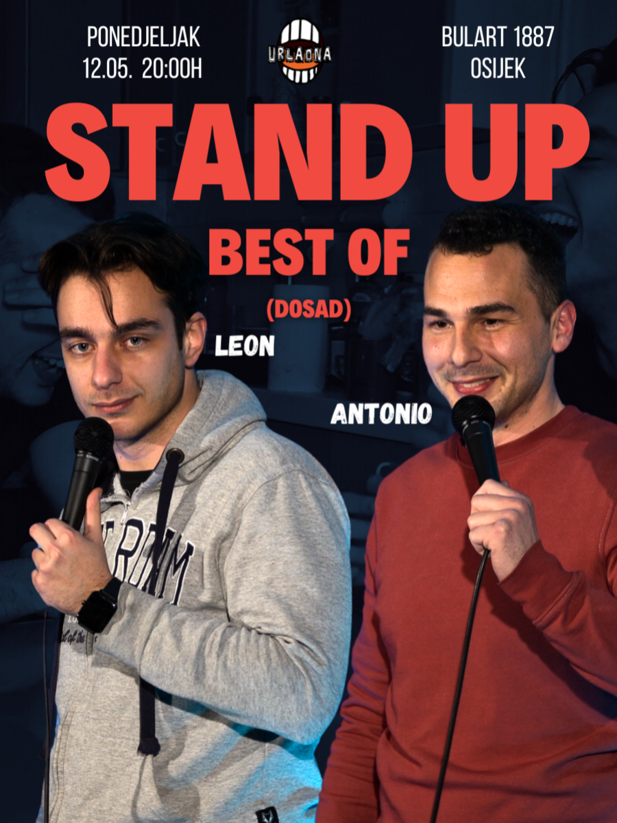 Ulaznice za LEON i ANTONIO: Stand-up večer || URLAONA || DRUGI SHOW ...