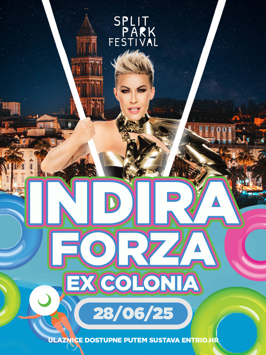 Tickets for Indira Forza @ Split Park Festival, Kolur Zvončac, Obala ...