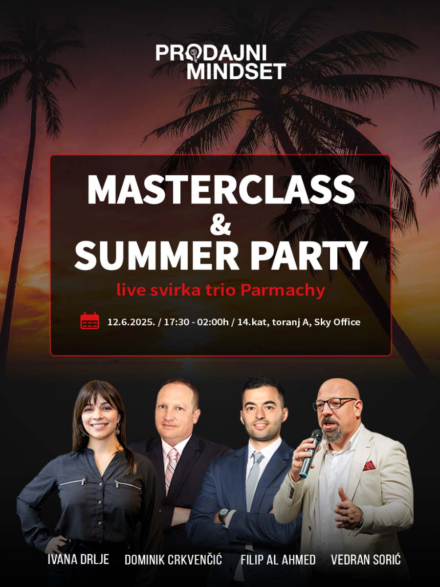 Ulaznice za Prodajni Mindset: INVEST AND REST, Sky Office, 14.kat, toranj A, Business Club 5 ...