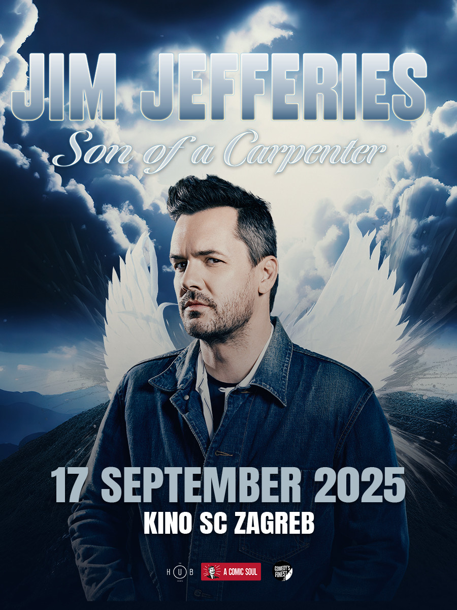 Tickets for Jim Jefferies Live in Zagreb, Kino SC, Zagreb | Wednesday ...