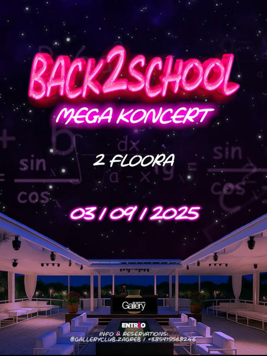Ulaznice za Back2School MEGA KONCERT @ Gallery Zagreb, Gallery club, Zagreb | Srijeda, 03.09. ...