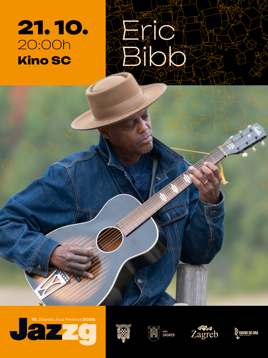 Tickets for 16. Zagreb Jazz Festival - Eric Bibb, Kino SC, Zagreb ...