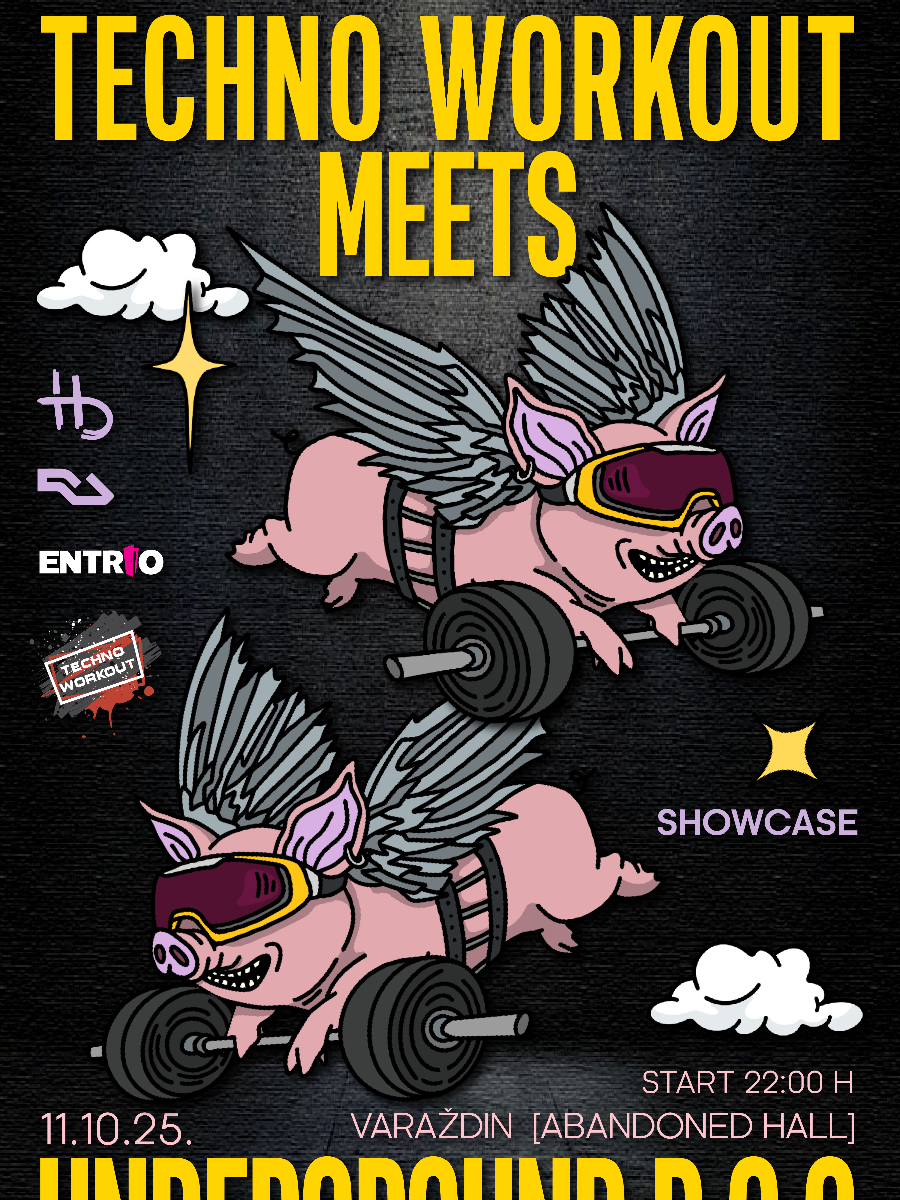 Ulaznice za Techno Workout X Underground d.o.o., Hall, Jalkovec ...
