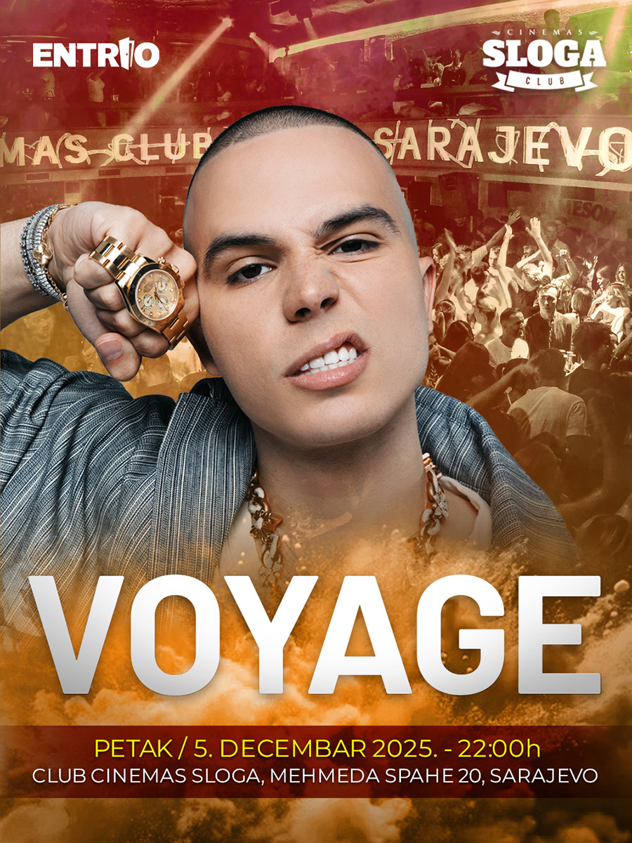 Tickets for Voyage u Slogi, Cinemas Sloga Sarajevo, Sarajevo | Friday ...