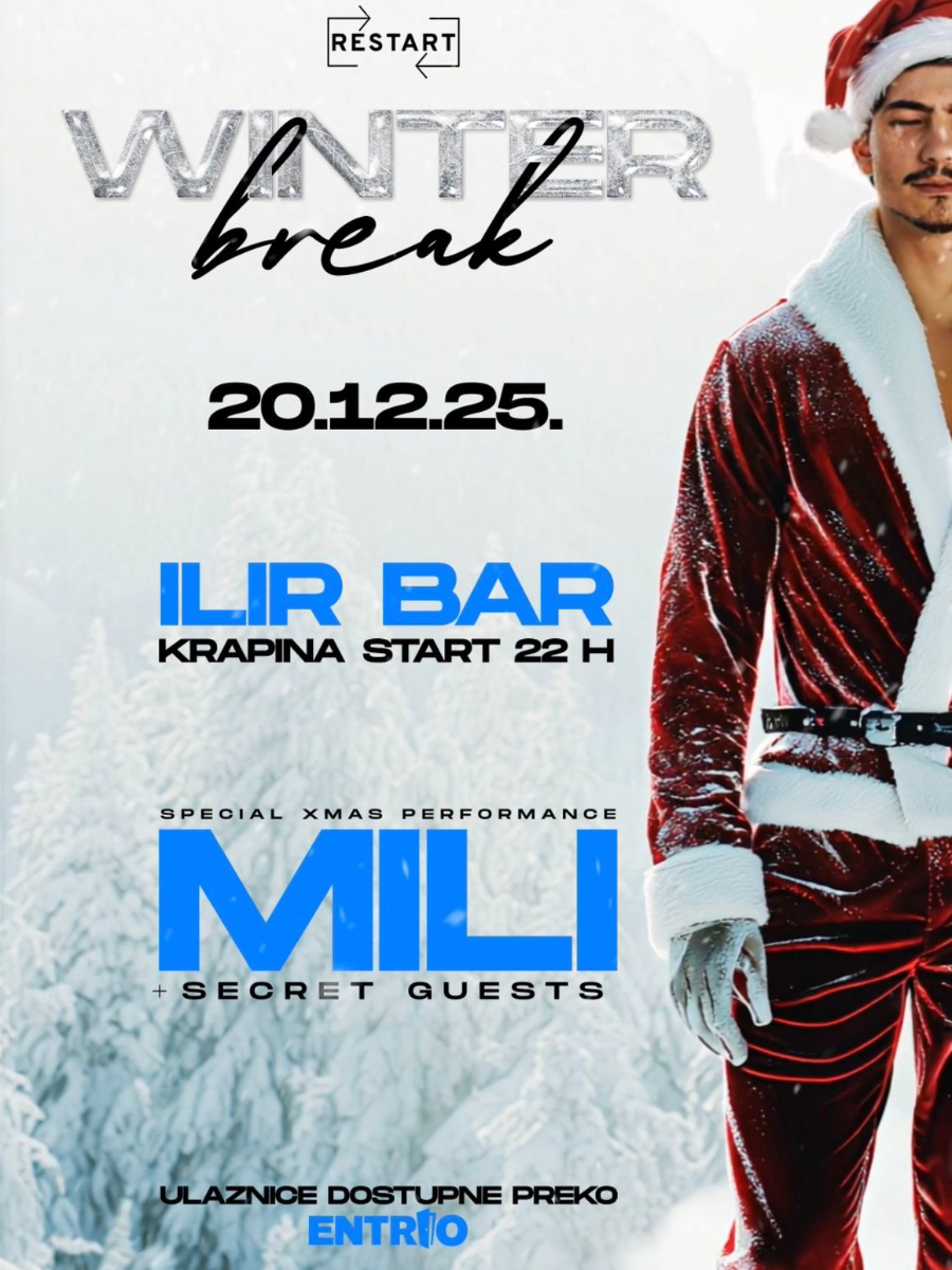 Ulaznice za WINTER BREAK: MILI live @ ILIR BAR, Ilir bar, Krapina ...