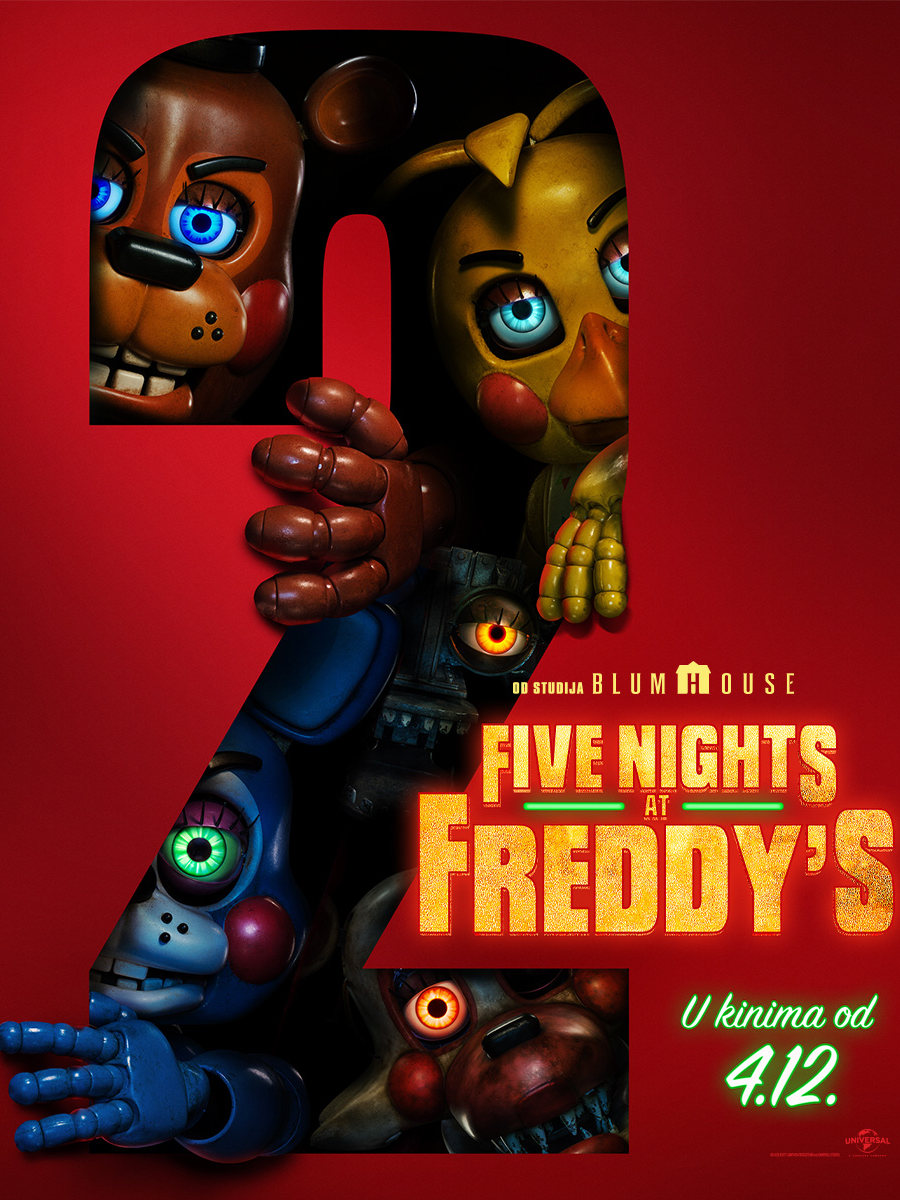 Tickets for Five Nights at Freddy's 2 - Mala dvorana, Kino Edison ...