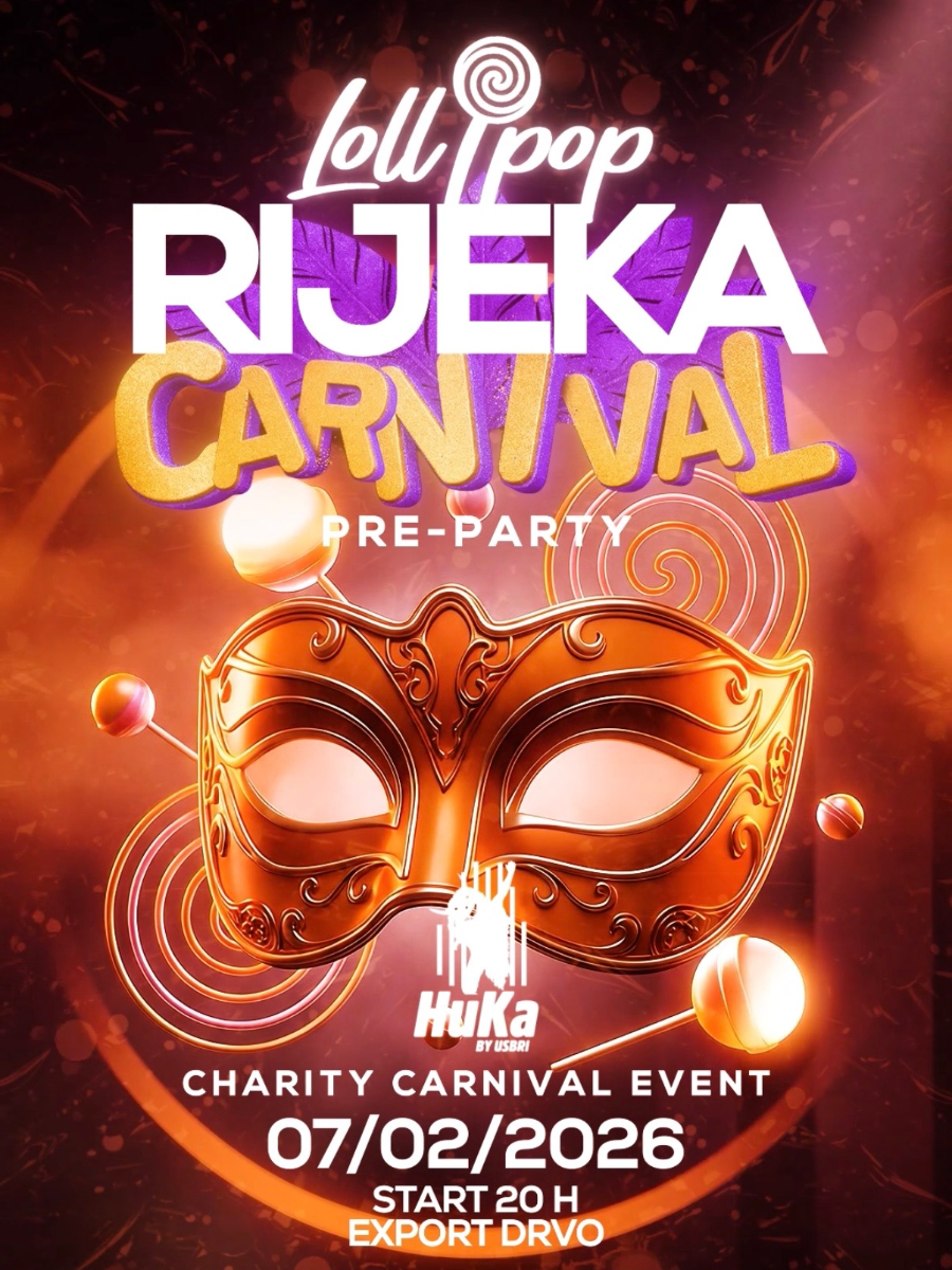 Tickets for Lollipop Rijeka Carnival @ Export Drvo, Export drvo, Rijeka ...