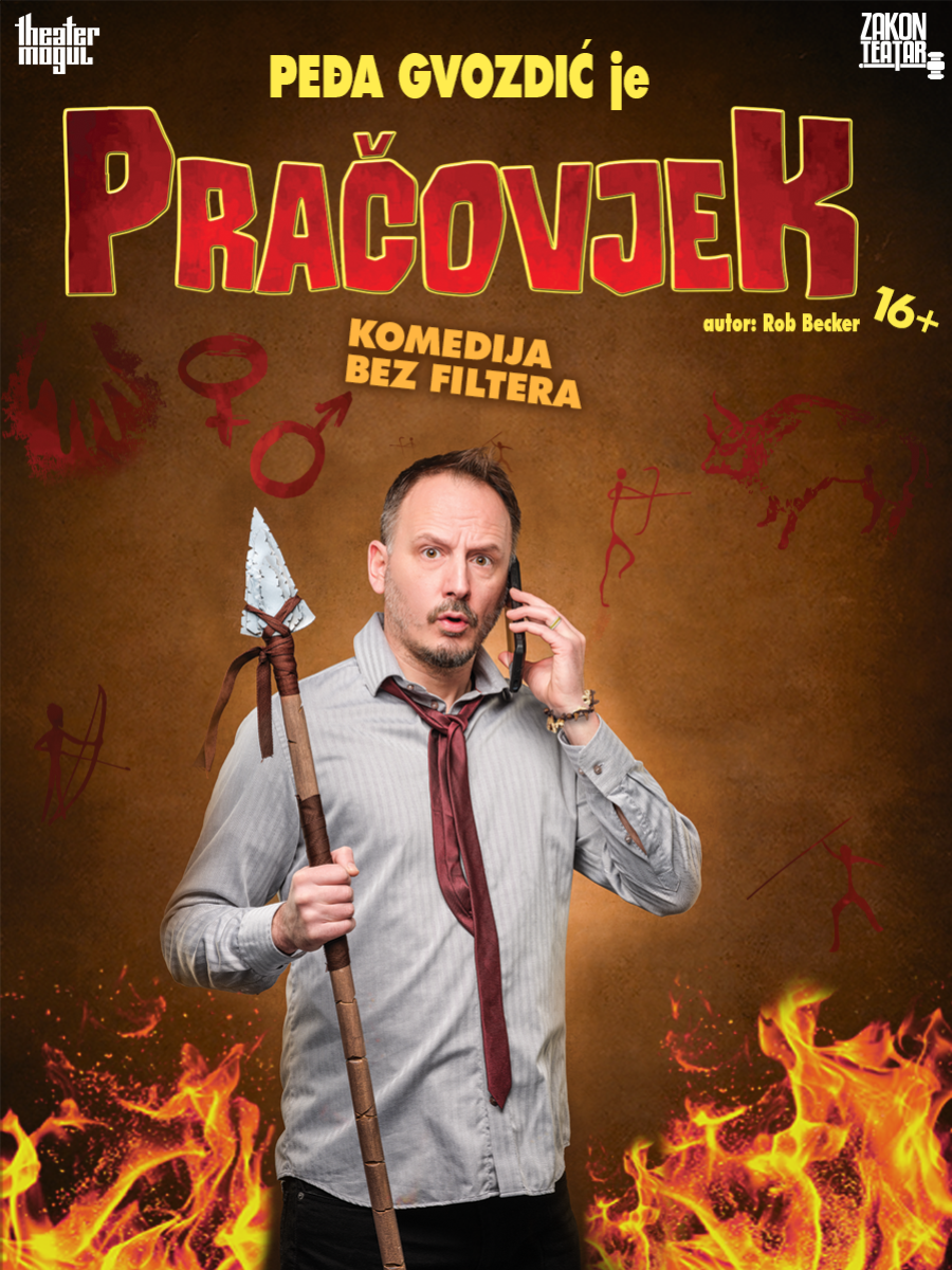 Tickets for Pračovjek - komedija bez filtera, Kulturni centar Ivana ...