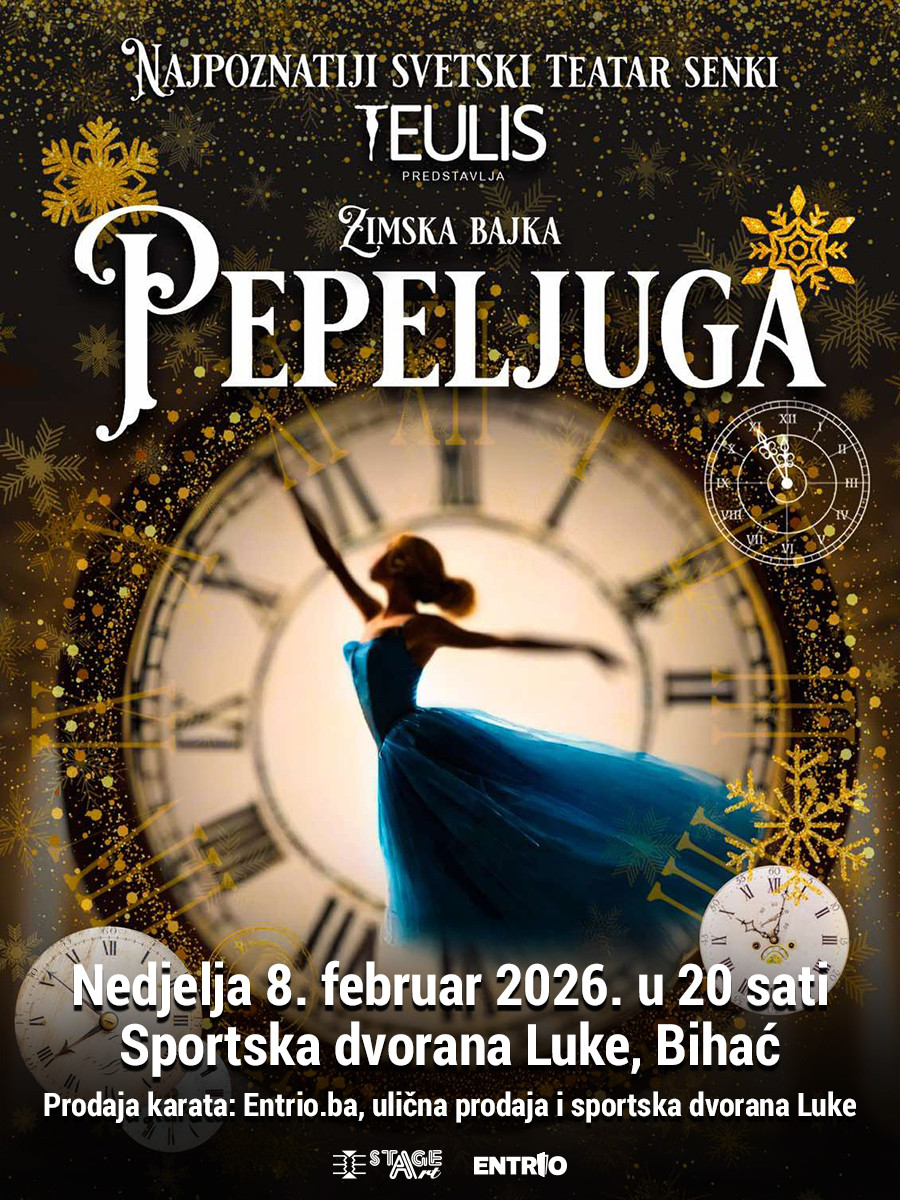 Tickets for Teatar sjena "Pepeljuga", Sportska dvorana Luke, Bihać ...