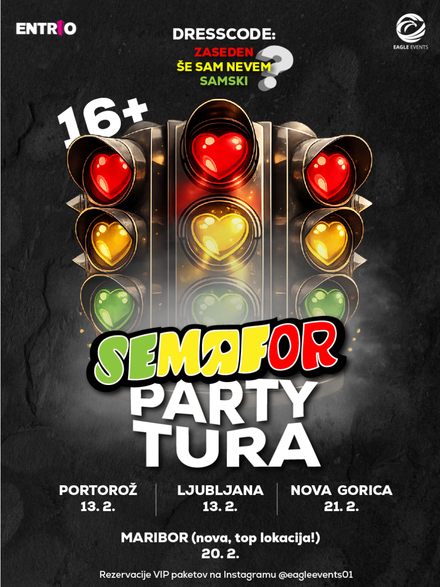 Tickets for SEMAFOR PARTY // IKONIK SOCIETY // MARIBOR // 20.2.2026 ...