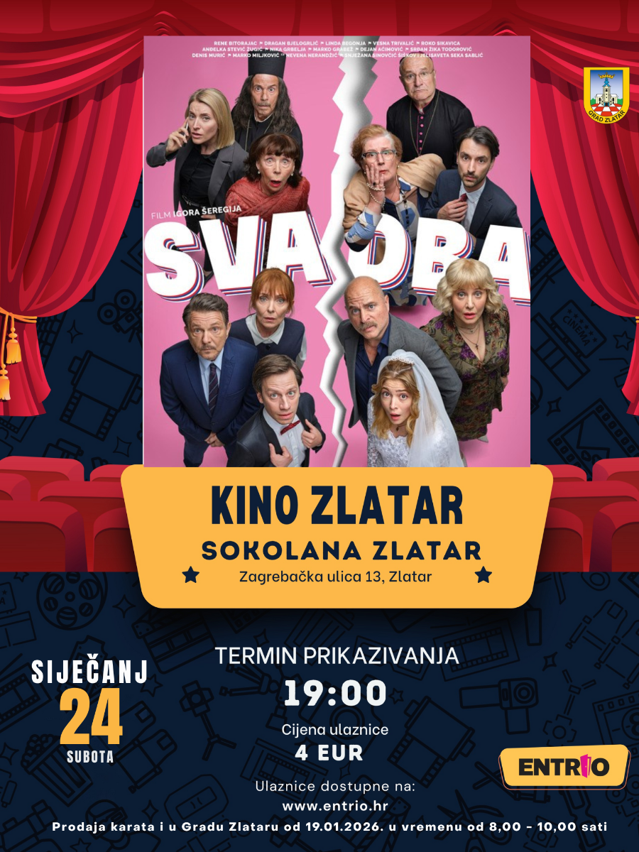Tickets for SVADBA, Sokolana, Zlatar | Saturday, 24.01.2026., 19:00h ...
