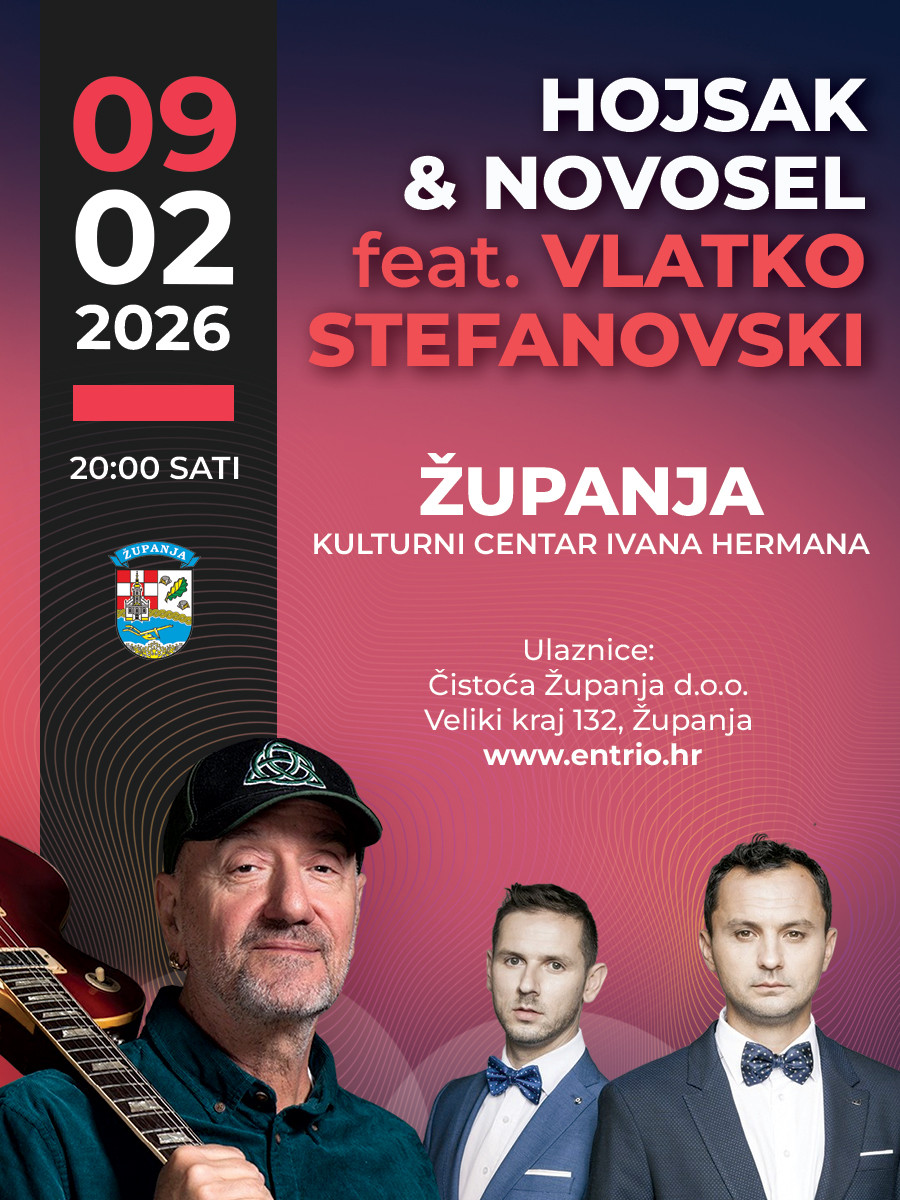 Tickets for HOJSAK & NOVOSEL feat. VLATKO STEFANOVSKI, Kulturni centar ...