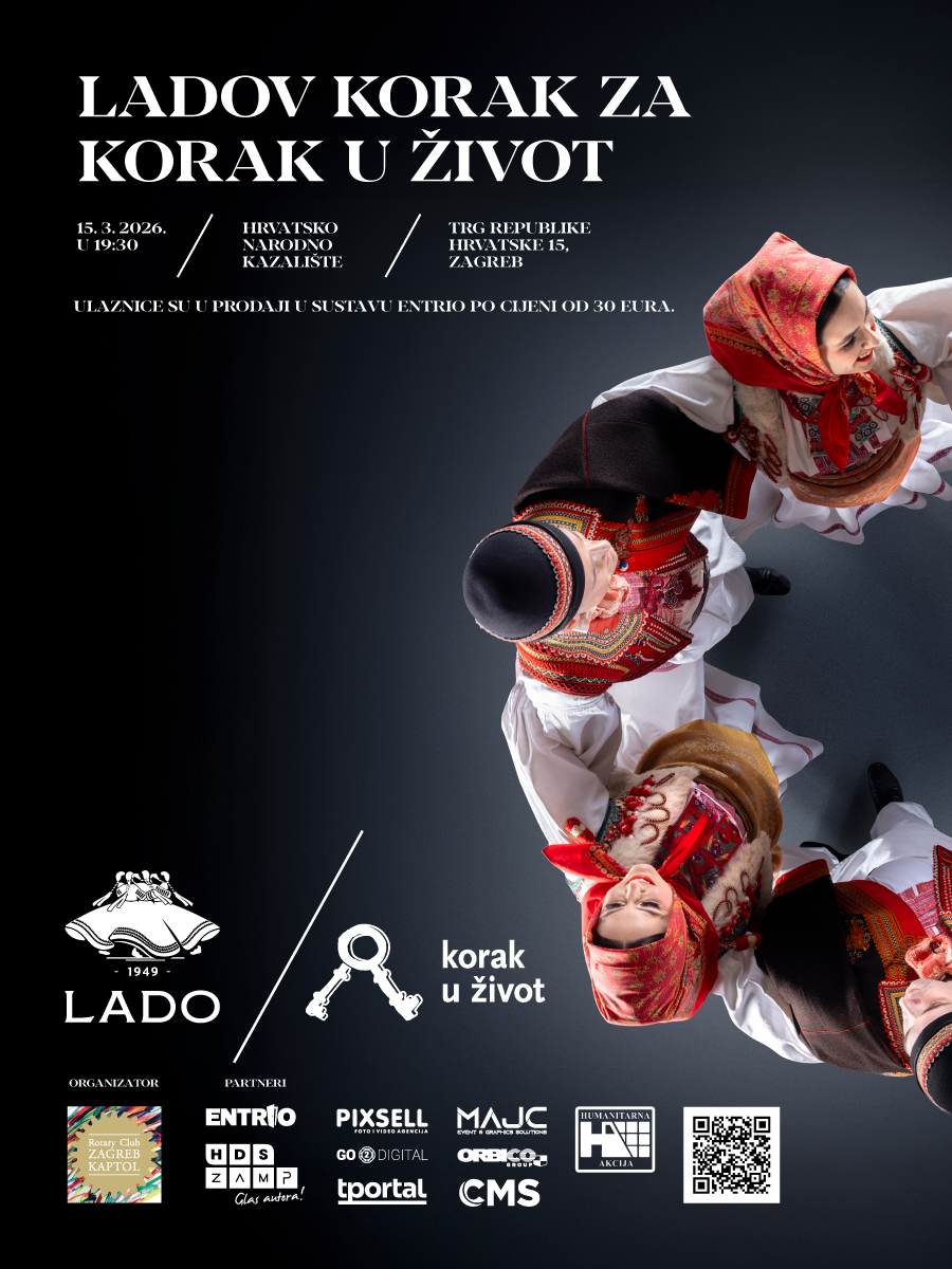 Tickets for Ladov korak za Korak u život, HNK Zagreb, Zagreb | Sunday ...