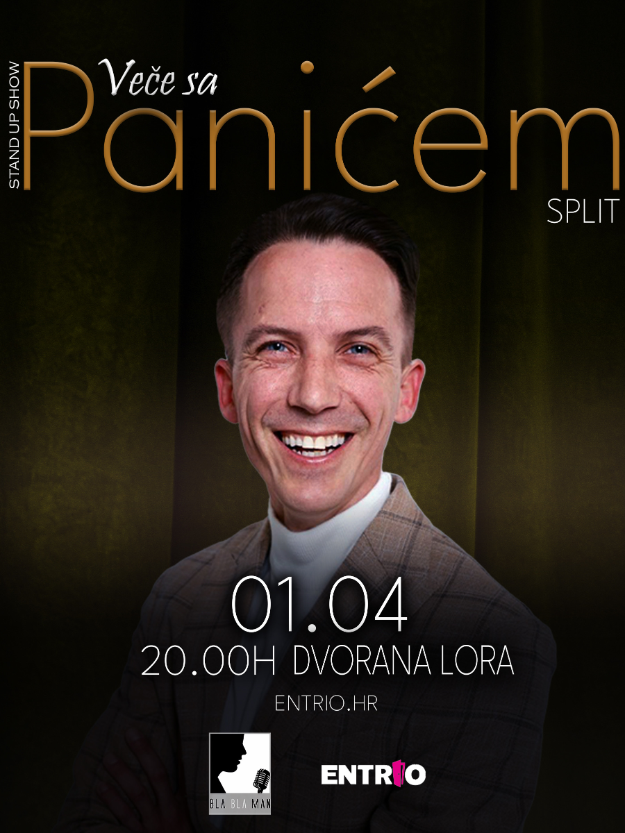Tickets for SPLIT: IVAN PANIĆ "Veče sa Panićem", DVORANA LORA, Split ...