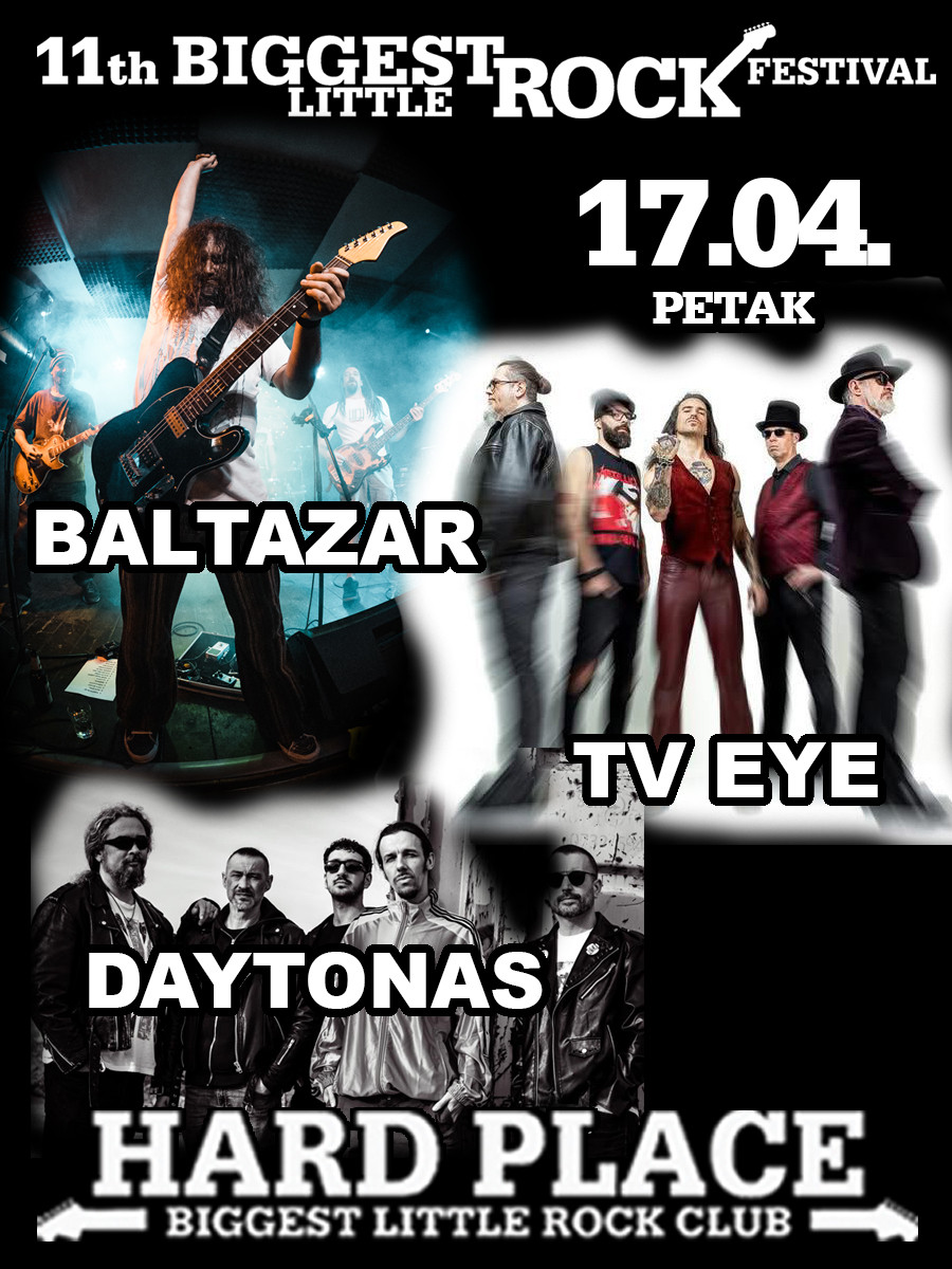 Tickets for 11th Biggest Little Rock Festival - BALTAZAR, TV EYE ...