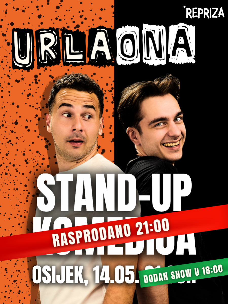 Ulaznice za OSIJEK: "Urlaona" stand-up II Leon i Antonio, Balote ...