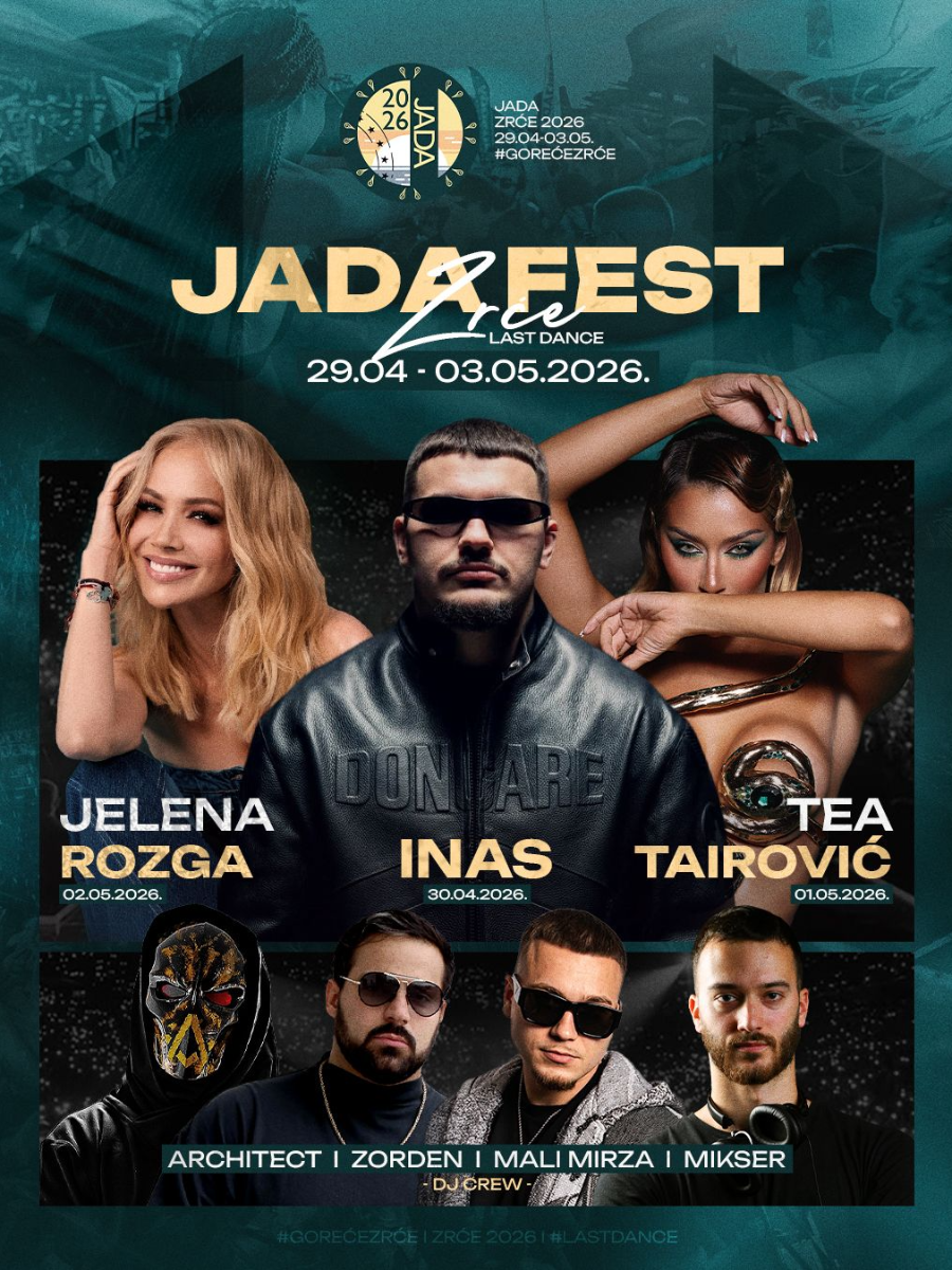 Tickets for Jada Fest, Zrće Beach - Kalypso, Колан | Wednesday, 29.04. ...